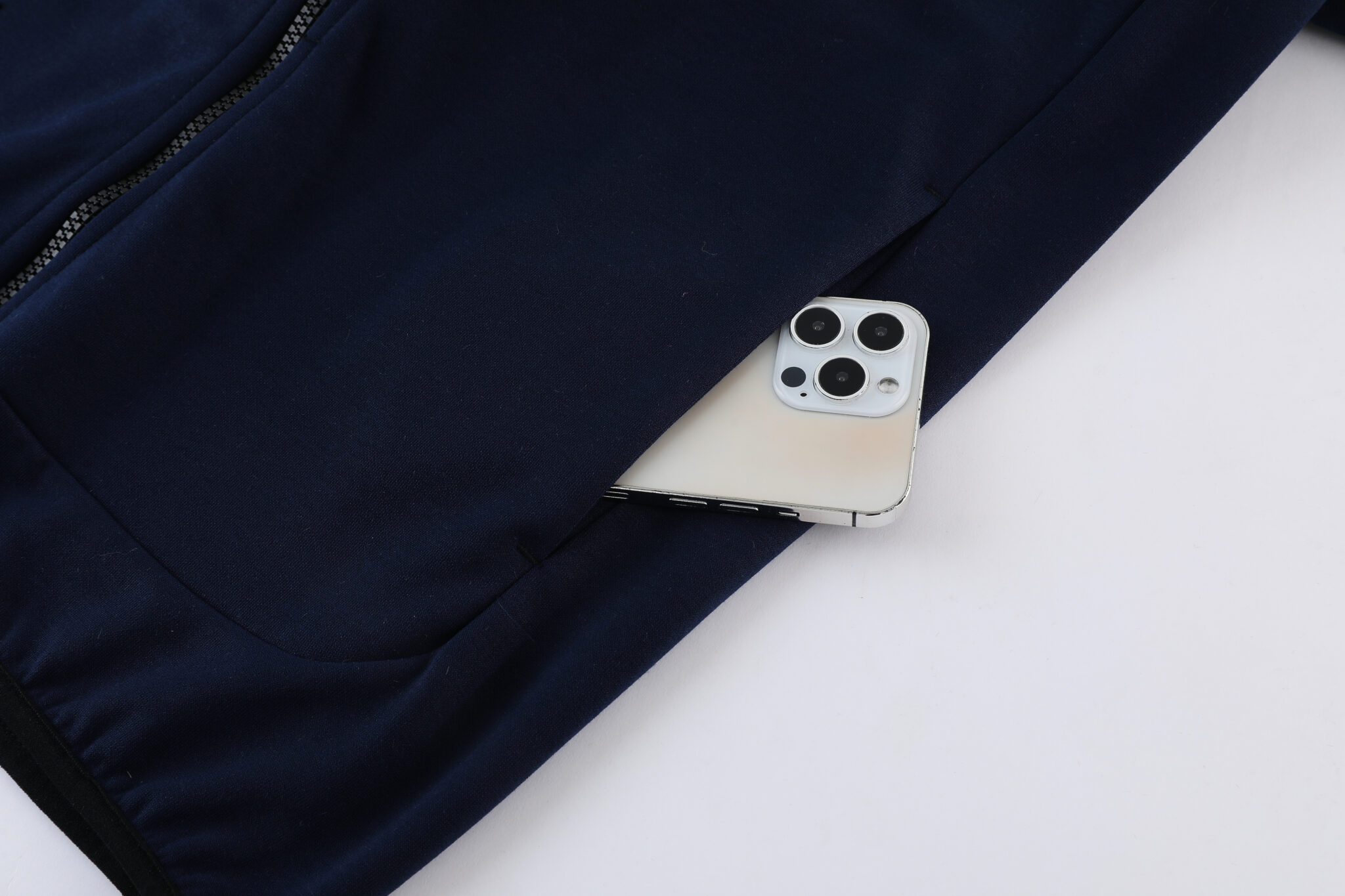 Kit Tech fleece nike azul escuro do PSG - Mago da Nike