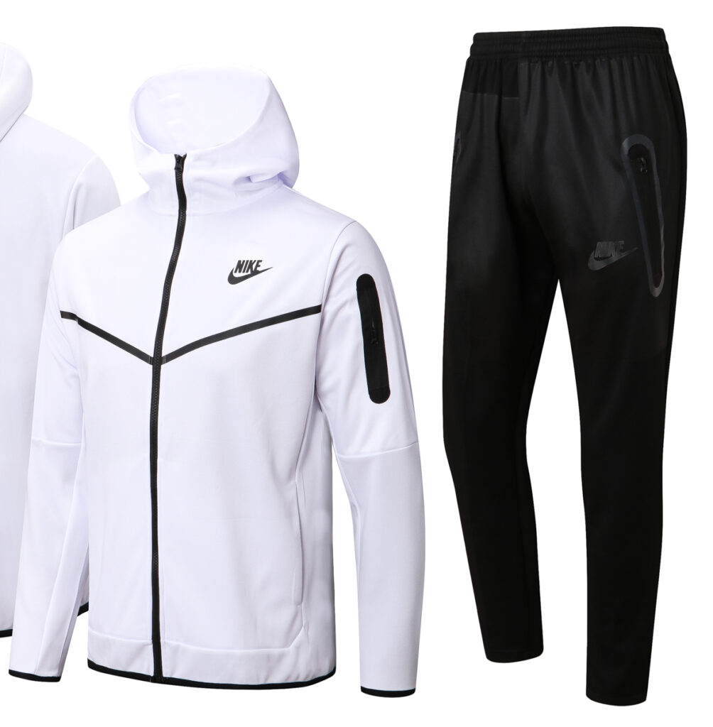 Kit Tech fleece Nike branco - Mago da Nike