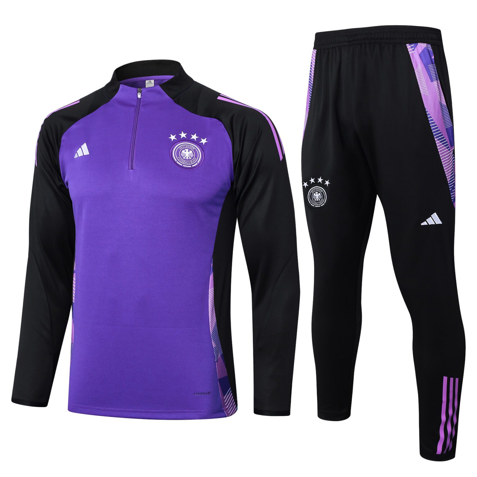 Kit preto com roxo da Alemanha 2024/25 - Mago da Nike